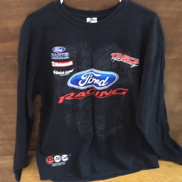 Shirts | Gildan Ford Racing Long Sleeve | Poshmark